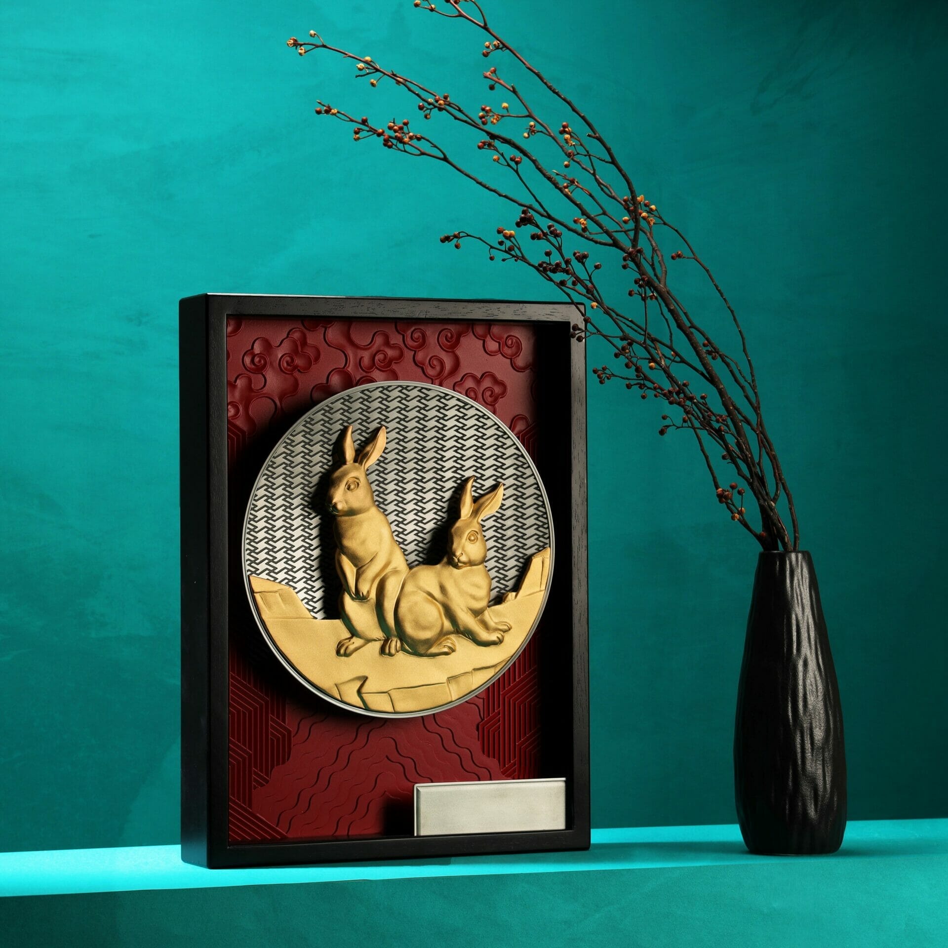 Limited Edition 2023 Year of the Rabbit Plaque - ICON Malaysia